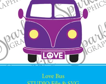 Unique love bus related items | Etsy