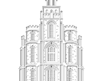 Items similar to Logan temple on Etsy