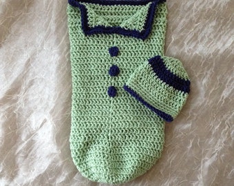 Crochet baby bunting | Etsy