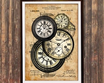 Antique clock | Etsy