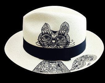 Unique cat fedora related items | Etsy