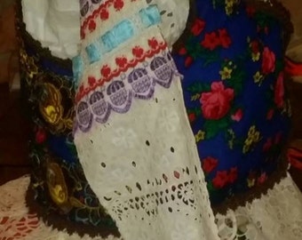 Folk wedding dress | Etsy