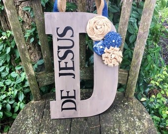 Initial welcome sign | Etsy