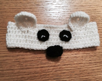 Polar bear headband | Etsy
