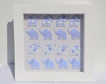 Unique baby shadow box related items | Etsy