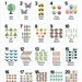 English/Spanish Poster Pack Numbers Animals Colours and