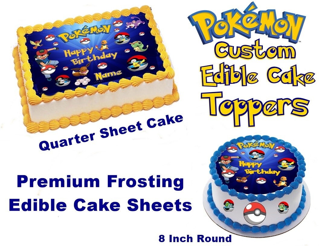 Edible Pokemon Cake Decorations | The Cake Boutique