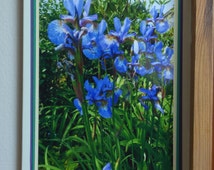 Unique iris card related items | Etsy