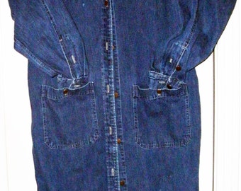 Unique denim duster related items | Etsy