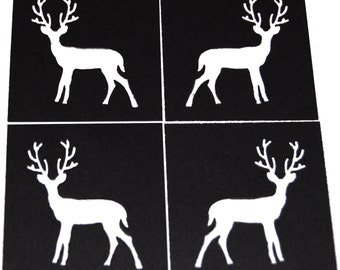 Reindeer cutouts | Etsy