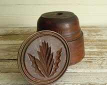 Popular items for round butter mold on Etsy