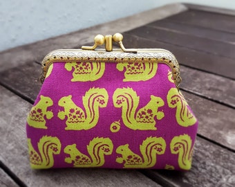 Unique squirrel wallet related items | Etsy