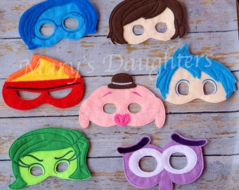 Feelings Mask Joy Mask Sadness Mask Fear Mask Anger Mask