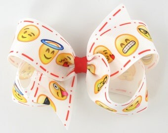 Emoji bow | Etsy
