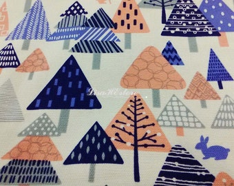 Wood log fabric | Etsy