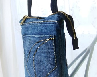 Repurposed jeans | Etsy