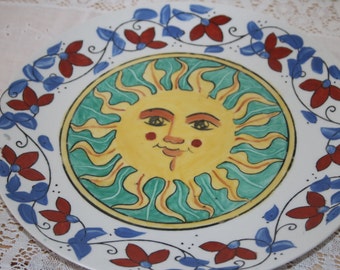 Sunshine plates | Etsy