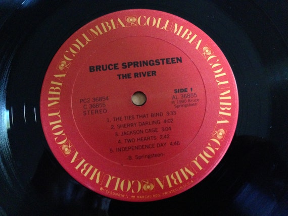 Vintage Bruce Springsteen The River Vinyl LP