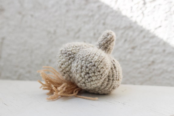 Garlic soft toy Play kitchen toy gift for a girl by MapleApple