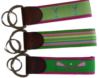 Design Your Own: Leather Key Fobs