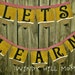 WRITE Burlap Pencil Banner Classroom Decoration Photo Prop