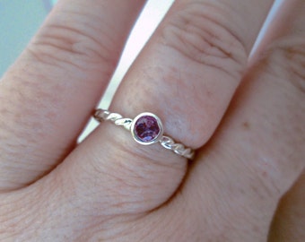 Unique small ruby ring related items | Etsy