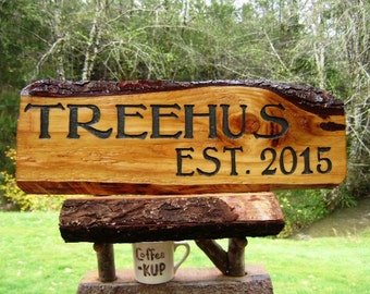 Treehouse signs | Etsy
