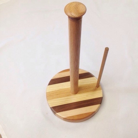 Wooden Paper Towel Holder Wooden Paper Towel Holder