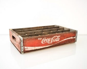 Unique coke crate related items | Etsy