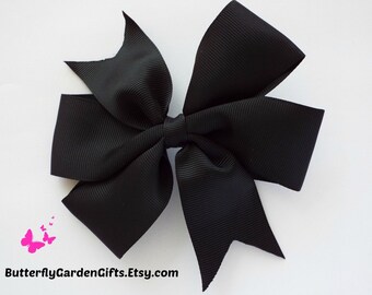 Small black bow | Etsy