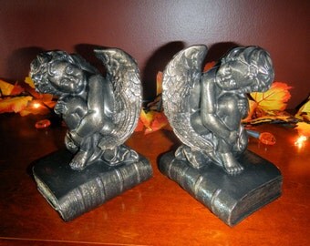 Cherub bookends | Etsy