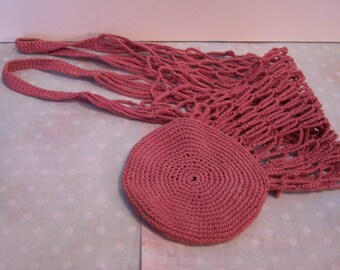 Items similar to Tote Bag, Blue Beach Comber Bag, Expandable Hand Bag ...