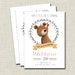 Bear Birthday Party Invitations Bear cub Little Woodland