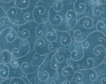 Blue swirl fabric | Etsy