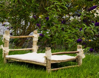 Items similar to Under the apple tree canopy bed - Modern romantic ...