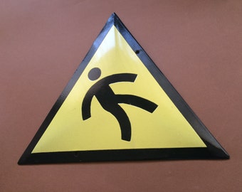Vintage warning sign | Etsy