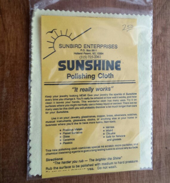 Sunshine Polishing Cloth