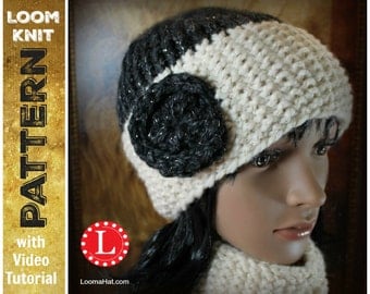 Easy Loom Knitting Patterns with Video Tutorials by LoomaHat