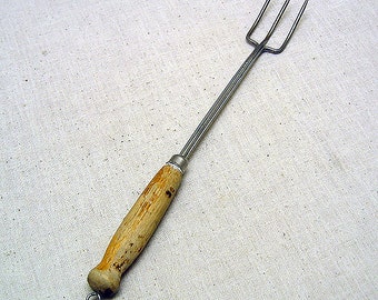 Three tine fork | Etsy