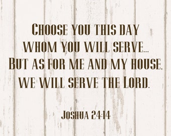 Whom you will serve | Etsy