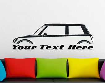 Mini cooper sticker | Etsy