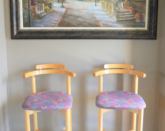 Vintage bar stool | Etsy