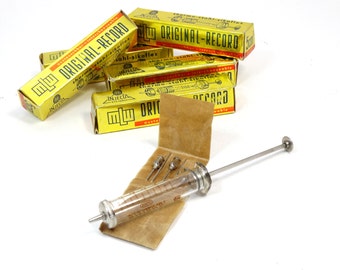 Vintage syringe | Etsy