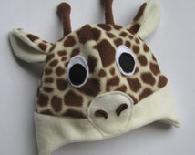 Unique giraffe hat related items | Etsy