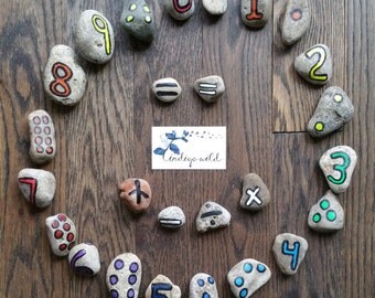 Reading rocks | Etsy