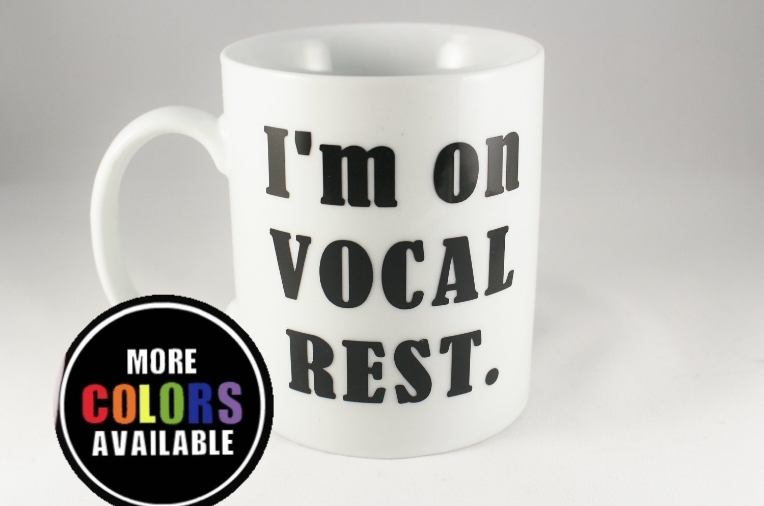 Broadway.Vocal Rest. I'm on Vocal Rest mug.