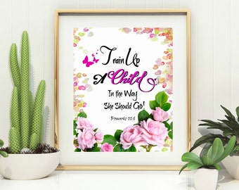 Proverbs 22 6 | Etsy