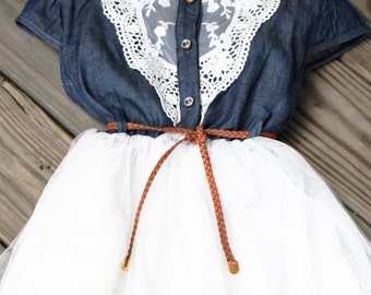 Unique denim tutu related items | Etsy