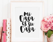 Unique mi casa related items | Etsy