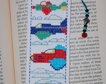 Airplane bookmark | Etsy